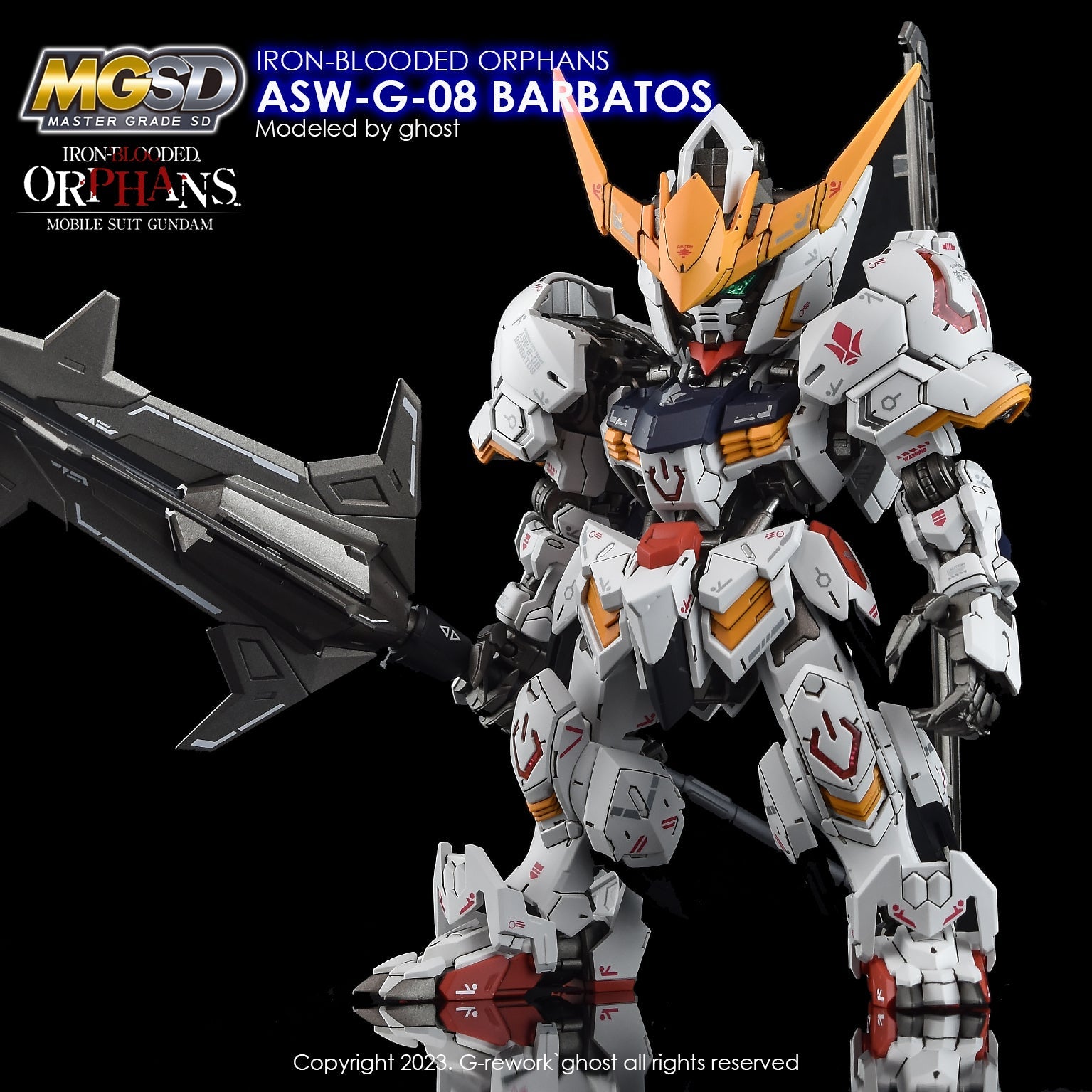 G-Rework [MGSD] GUNDAM BARBATOS Water Decal – Gundam Extra-Your BEST Gunpla Supplier