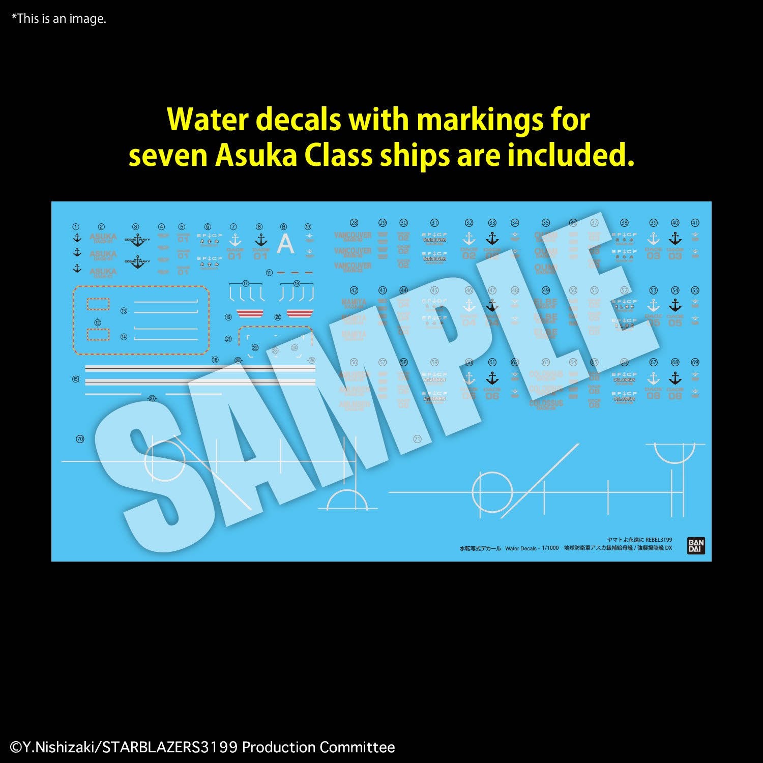 1/1000 EFCF Asuka Class Fast Combat Support Tender/Amphibious Assault ...