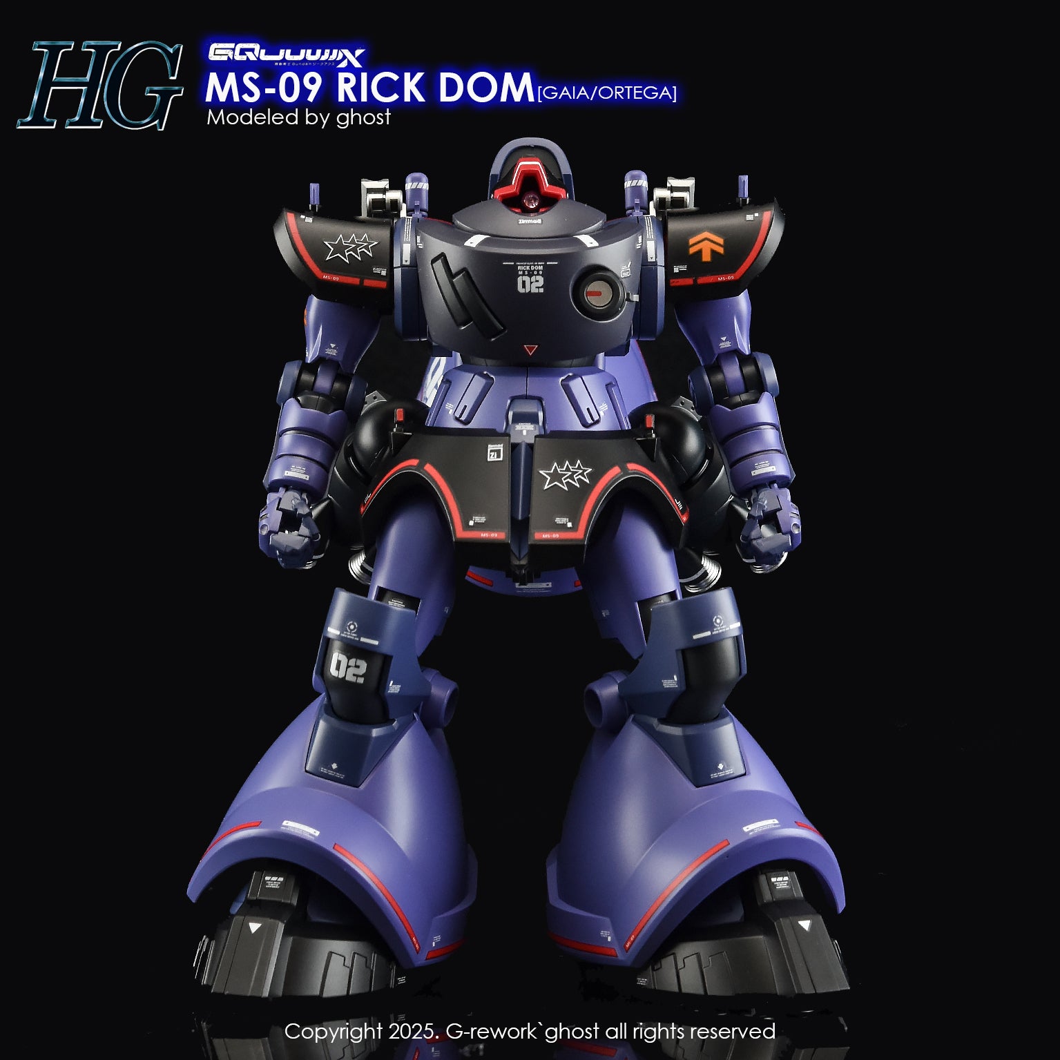 G-Rework [HG] [GQX] RICK DOM – Gundam Extra-Your BEST Gunpla Supplier