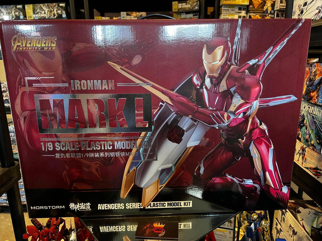 Eastern Model 1/9 Iron Man Mark 50 Pre-painted Model Kit Deluxe Versio ...