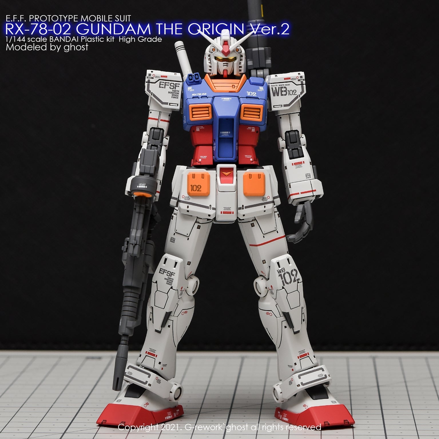 G-Rework [HG] ORIGIN GUNDAM (decal v2.0) – Gundam Extra-Your BEST ...