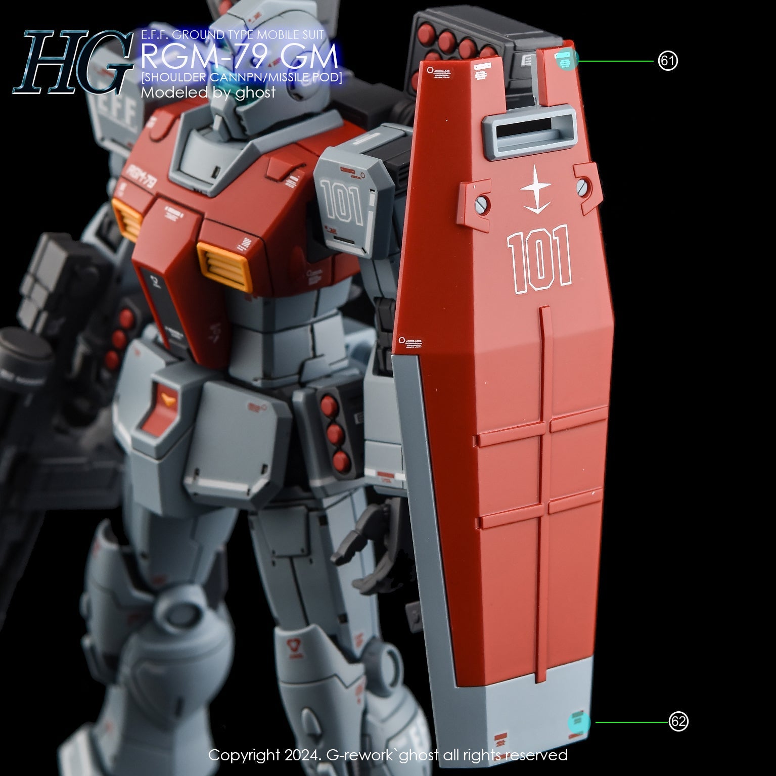 G-Rework [HG] RGM-79 GM [MISSILE POD] – Gundam Extra-Your BEST Gunpla ...