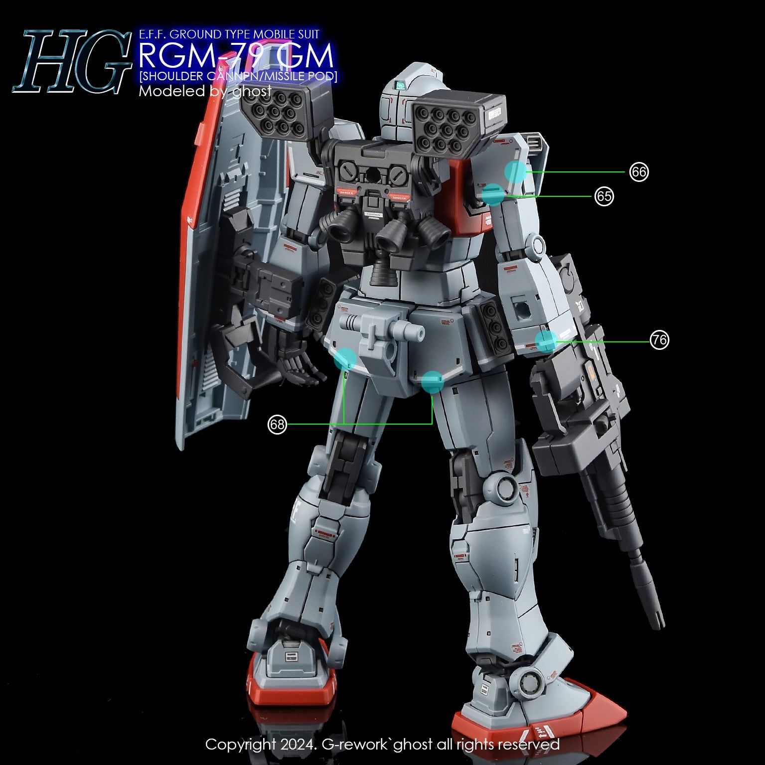 G-Rework [HG] RGM-79 GM [MISSILE POD] – Gundam Extra-Your BEST Gunpla ...