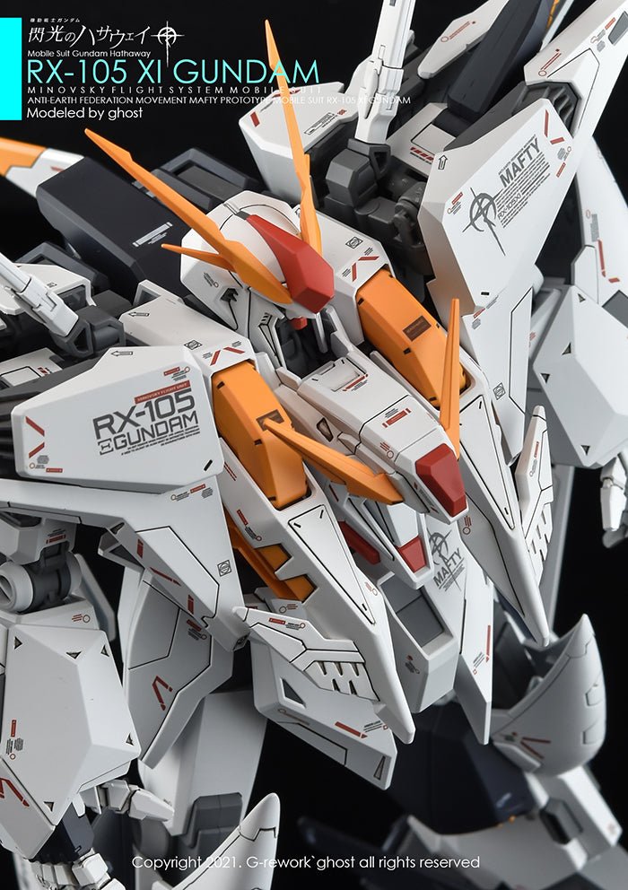 G-Rework [HG] RX-105 Xi GUNDAM – Gundam Extra-Your BEST Gunpla Supplier