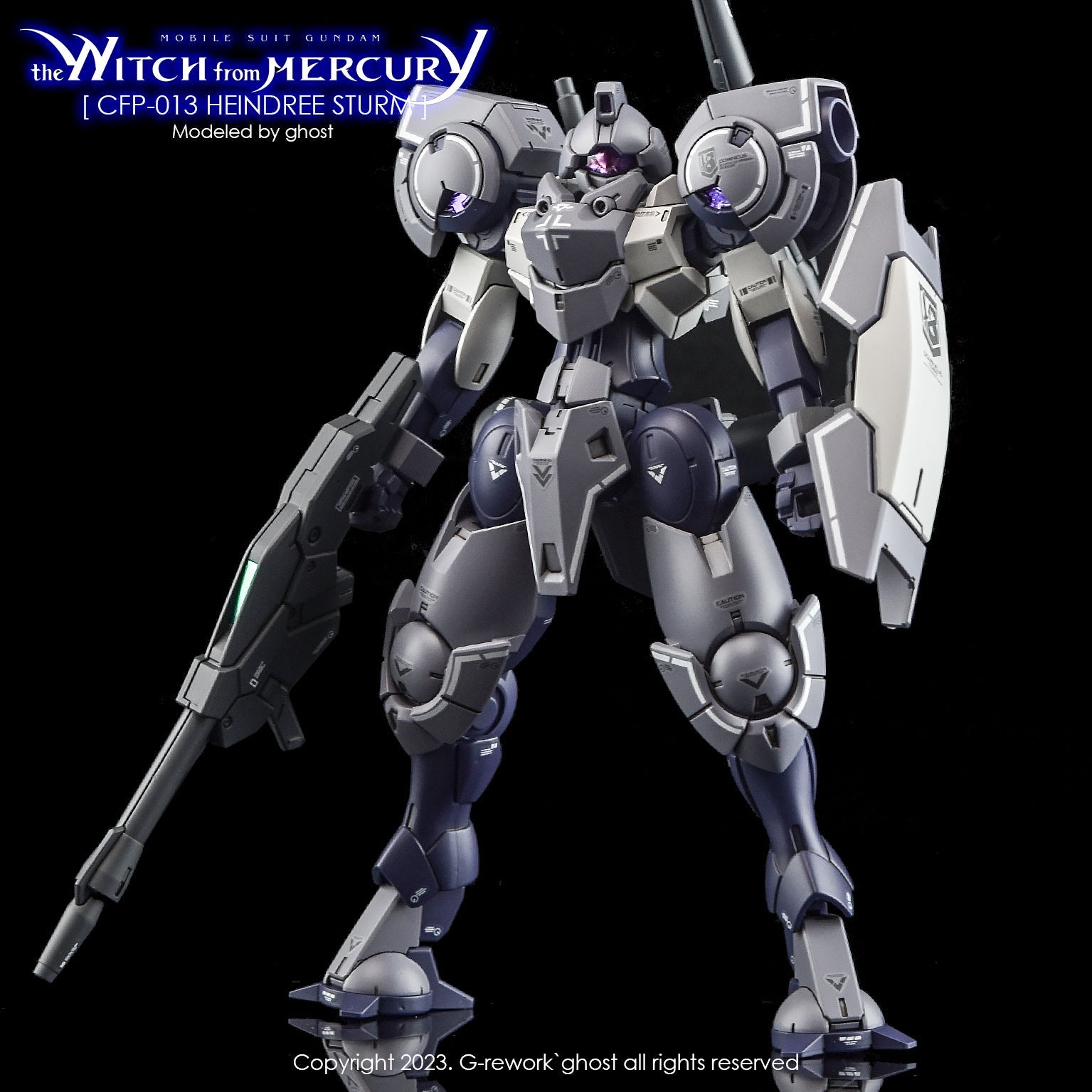 G-Rework [HG] [witch from mercury] HEINDREE STURM – Gundam Extra-Your ...