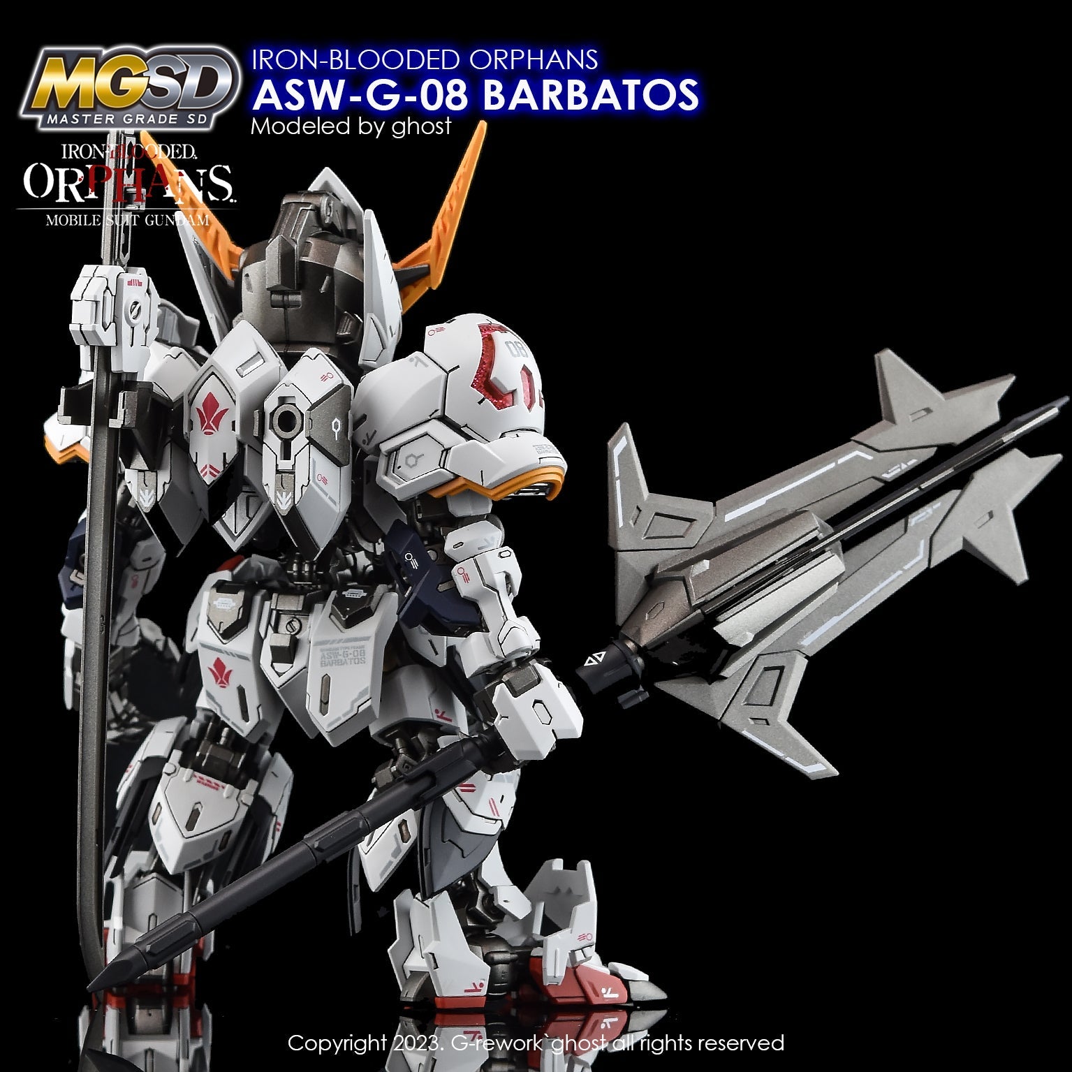 G-Rework [MGSD] GUNDAM BARBATOS Water Decal – Gundam Extra-Your BEST Gunpla Supplier