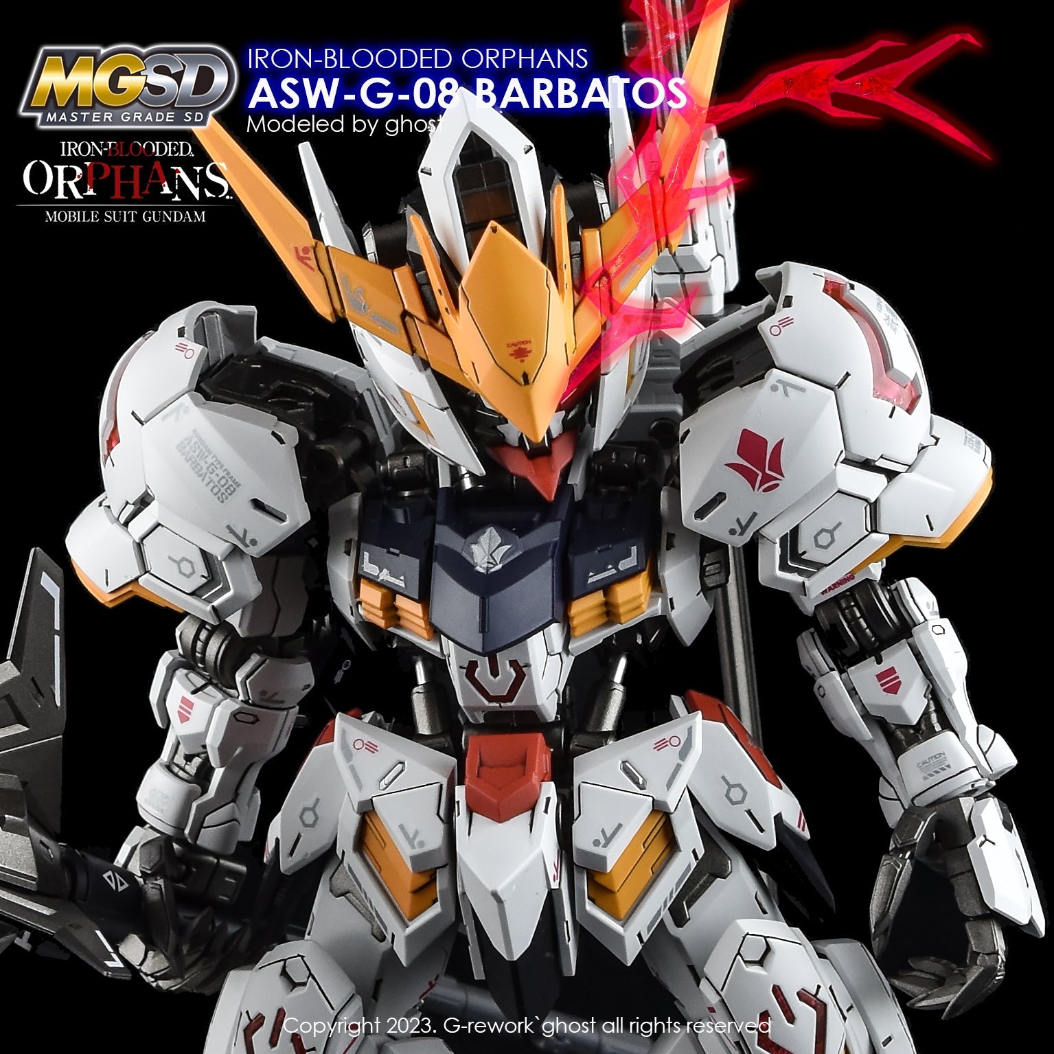 G-Rework [MGSD] GUNDAM BARBATOS Water Decal – Gundam Extra-Your BEST Gunpla Supplier