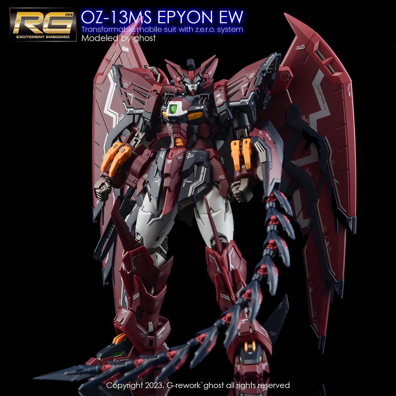 G-Rework [RG] EPYON Water Decal – Gundam Extra-Your BEST Gunpla Supplier