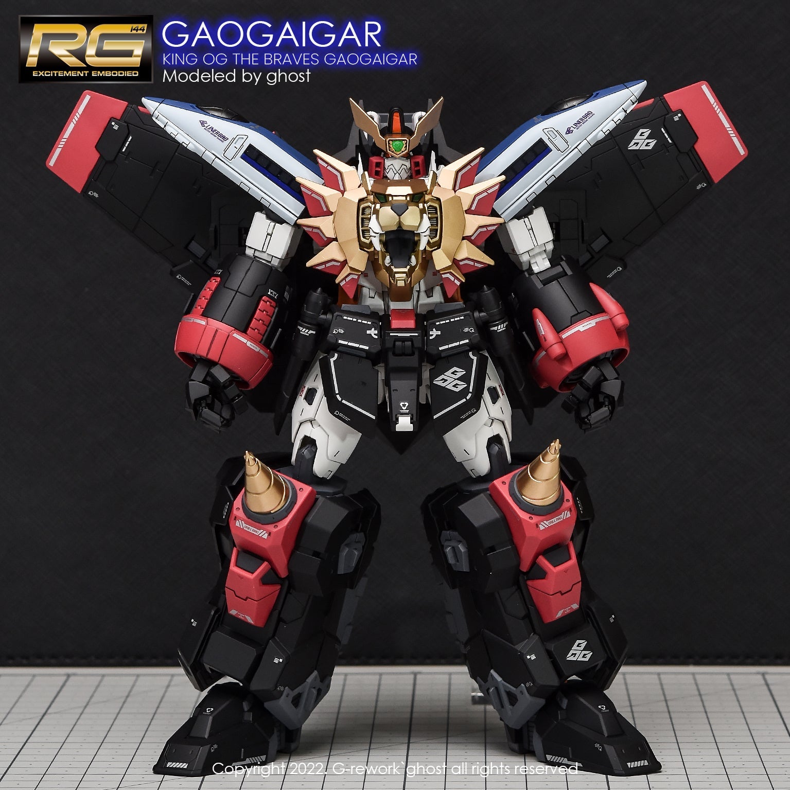 G-Rework [RG] GAOGAIGAR – Gundam Extra-Your BEST Gunpla Supplier