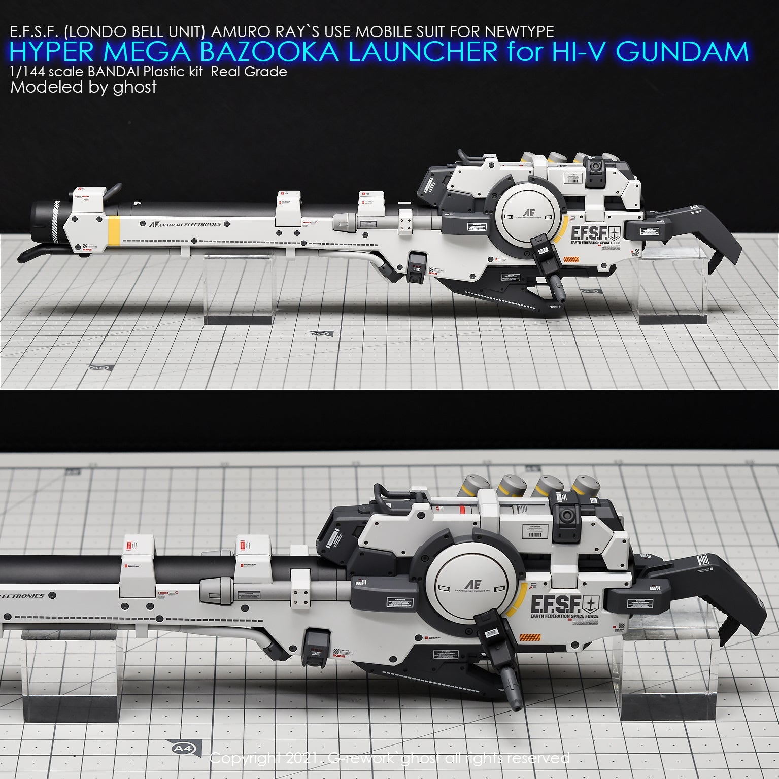 G-Rework [RG] HI-V HYPER MEGA BAZOOKA LAUNCHER – Gundam Extra-Your BEST ...