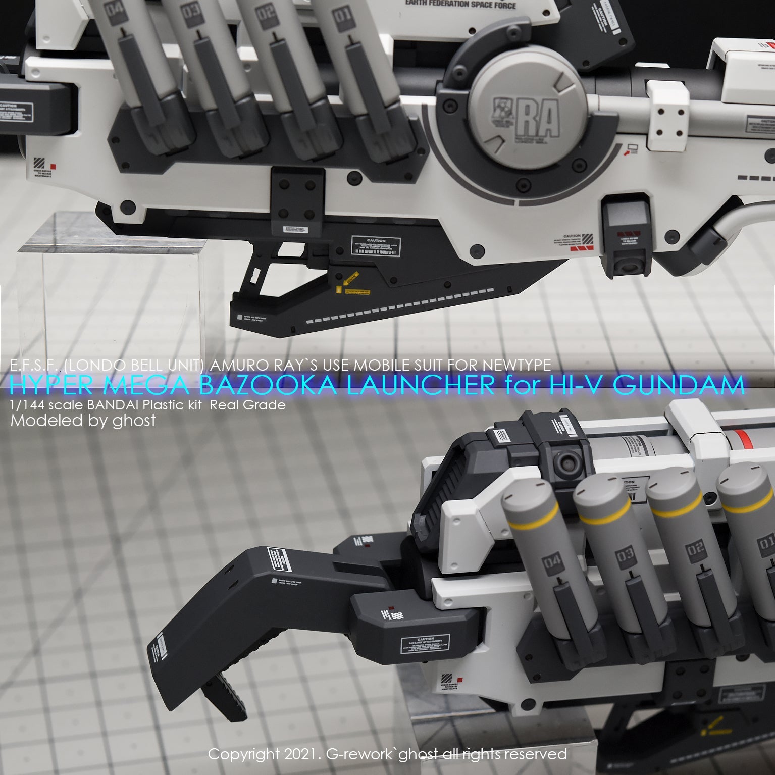 G-Rework [RG] HI-V HYPER MEGA BAZOOKA LAUNCHER – Gundam Extra-Your BEST ...