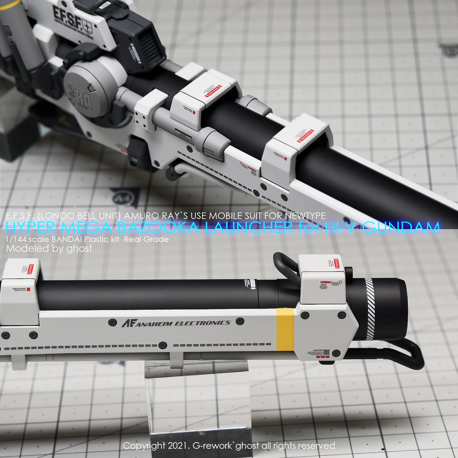 G-Rework [RG] HI-V HYPER MEGA BAZOOKA LAUNCHER – Gundam Extra-Your BEST ...