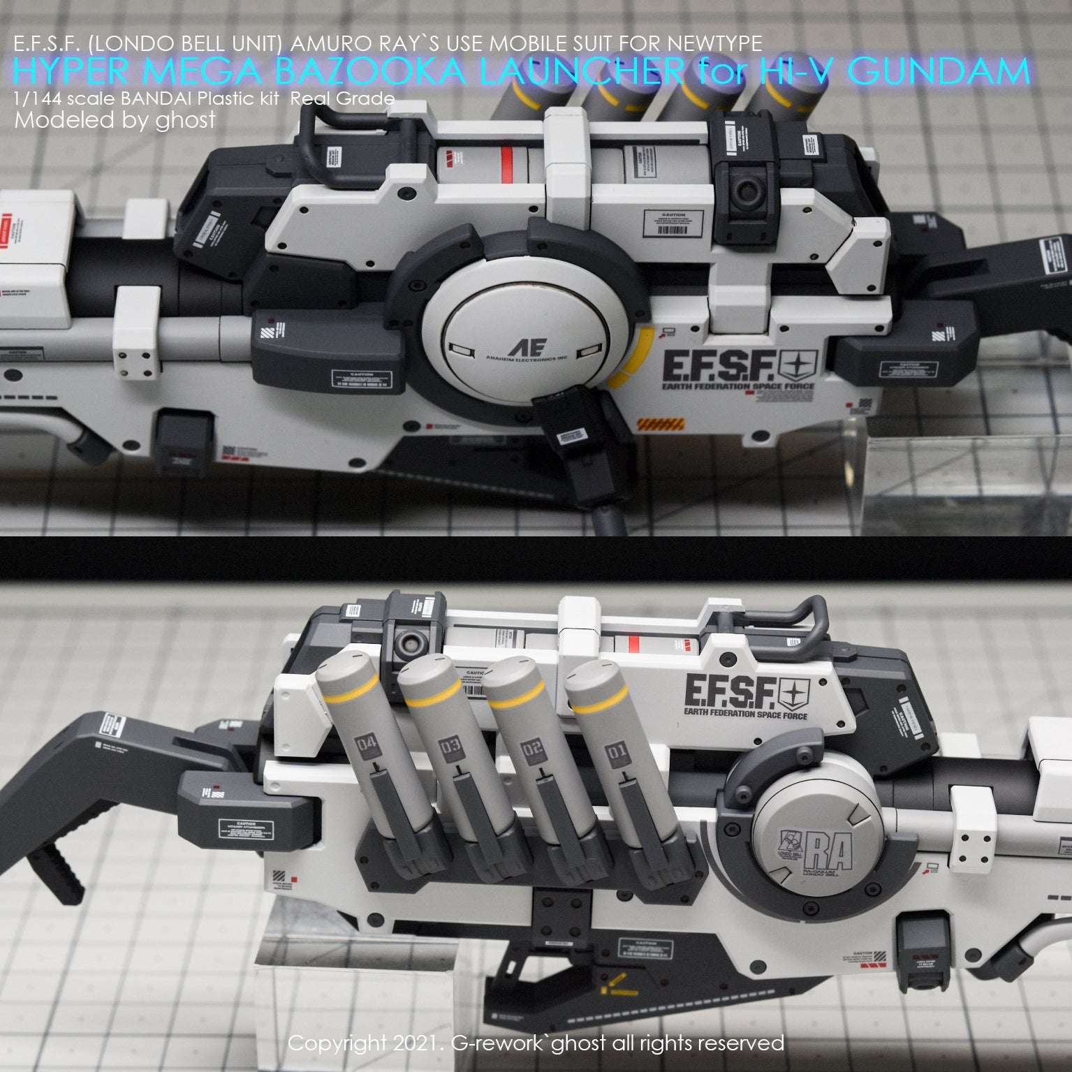 G-Rework [RG] HI-V HYPER MEGA BAZOOKA LAUNCHER – Gundam Extra-Your BEST ...