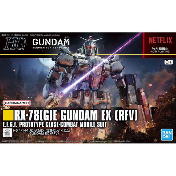 HGUC #255 1/144 GUNDAM EX (RFV) (2024) – Gundam Extra-Your BEST Gunpla Supplier