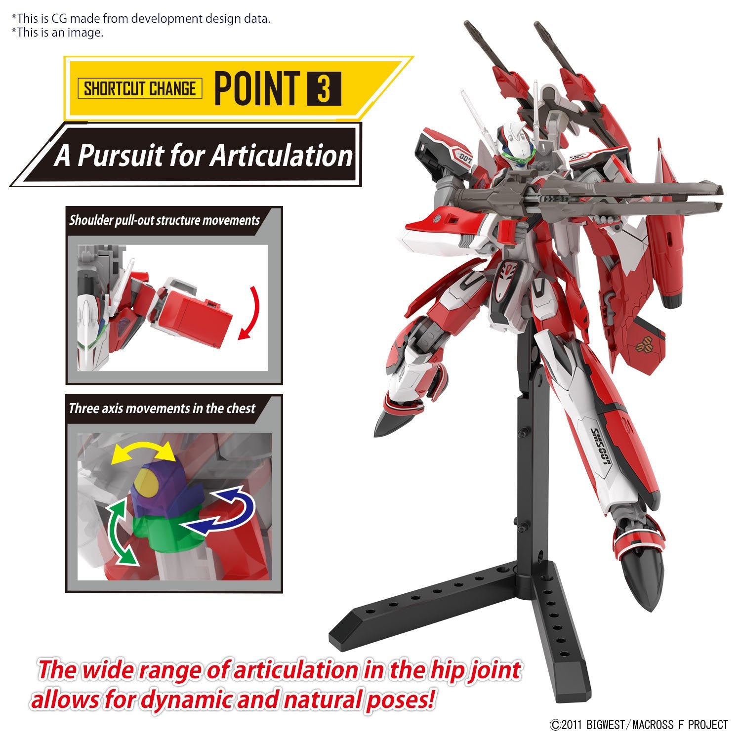 Bandai Hobby HG YF-29 Durandal Valkyrie (Alto Saotome Use) Macross Fro ...