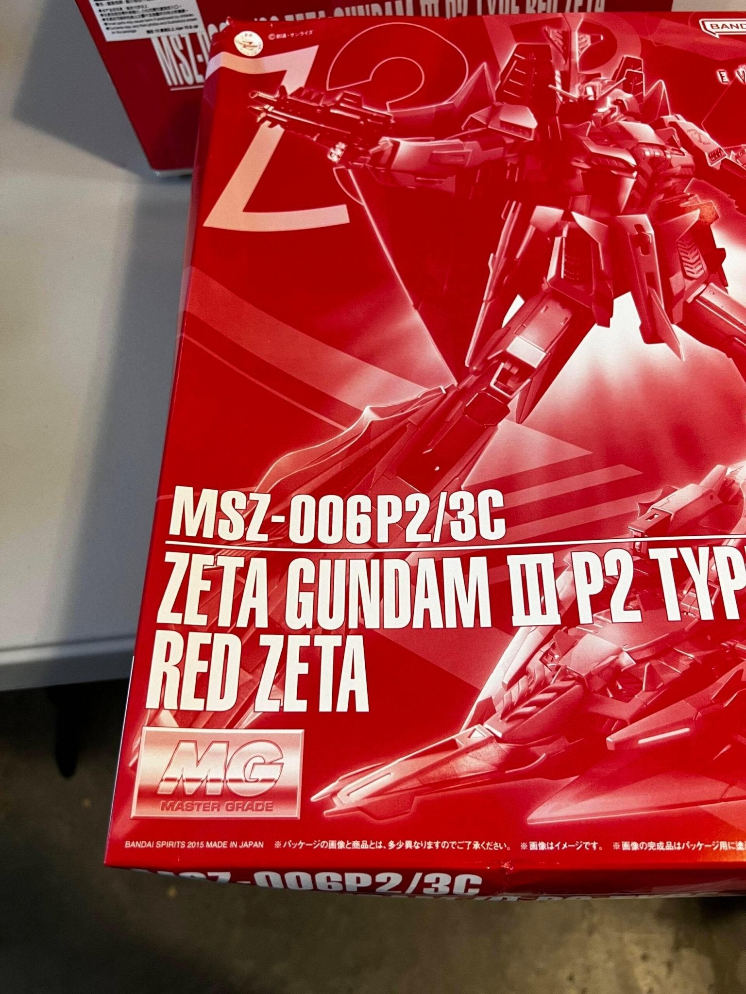 Bandai Hobby Zeta Gundam III P2 Type Red Zeta 1/100 – Gundam Extra-Your ...